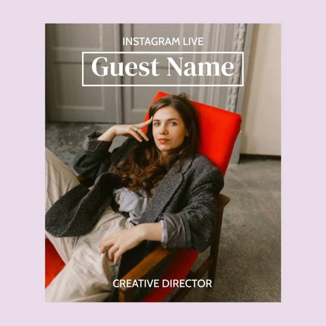 IG Live Event video template | by Vimeo