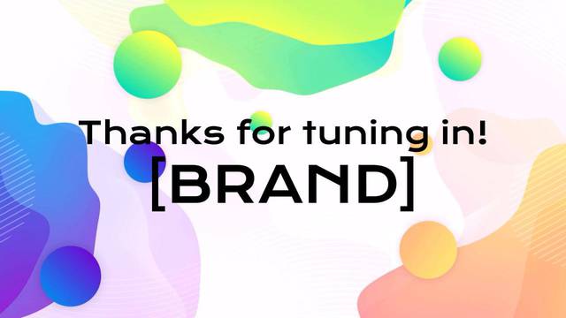 Outro Slide - Company Meeting III video template | by Vimeo