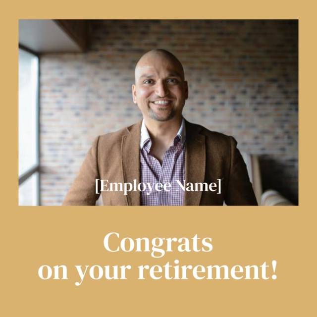 Employee Retirement video template | by Vimeo