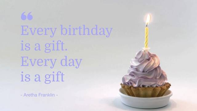 Happy Birthday Quote video template | by Vimeo