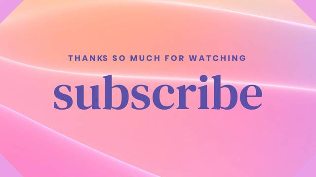 YouTube Pink Outro video template | by Vimeo